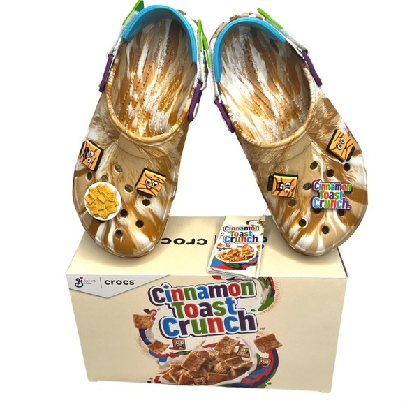 CROCS | Shoes | Crocs Cinnamon Toast Crunch M6w8 | Poshmark